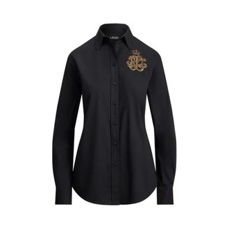 Ralph Lauren Femme, Blouses et Chemises, Noir, Taille: 36 FR Chemise Jamelko