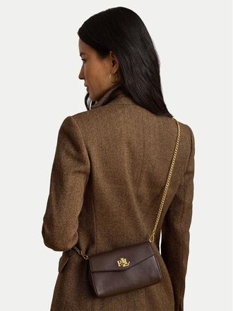 Lauren Ralph Lauren Handtasche 432P11743006 Dunkelbraun