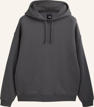 Yohji Yamamoto Y-3 Grafik Hoodie grau
