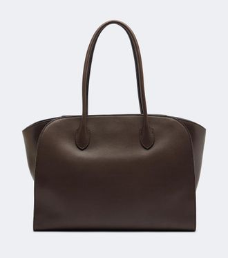 The Row Cabas Marlo Medium en cuir