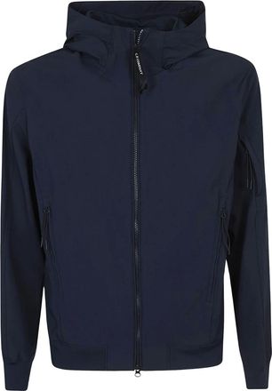 C.P. Company C.p. Company, Homme, Vestes, Bleu, Taille: M Shell-R Hooded Lens Jacket