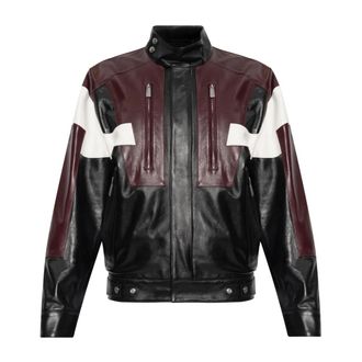 Dsquared2 Lederjacke mit Stehkragen - - Jackets - Herren - Mehrfarbig - XL
