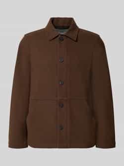 Marc O'Polo Denim Regular Fit Blouson aus Woll-Mix