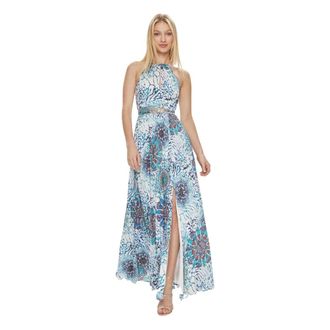 Marciano Maxikleid mit Allover-Print - - Dresses - Damen - Blau - M