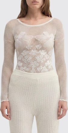 MACCAPANI Top Femme couleur Blanc