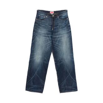Kenzo Blaue Straight Leg Jeans - - Jeans - Herren - Blau - W31