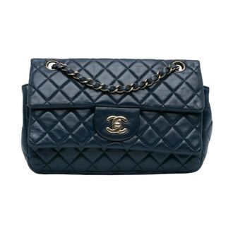Chanel Pre-owned Quilted Flap Bag - - Pre-owned - Damen - Blau - ONE SIZE