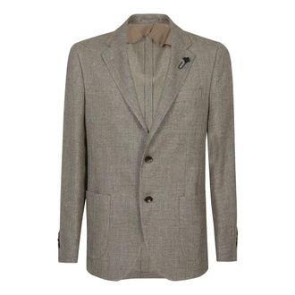 Lardini Spezieller einreihiger Blazer - - Jackets - Herren - Gr&uuml;n - 3XL