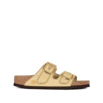 Birkenstock Sandalen mit Schnalle f&uuml;r Breite F&uuml;&szlig;e - - Shoes - Herren - Beige - 37 EU