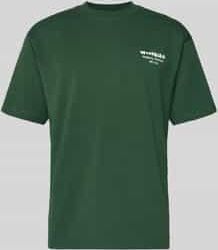 Woodbird T-Shirt mit Label-Print Modell Baine