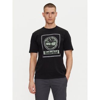 Timberland T-Shirt TB0A6DHD Schwarz Regular Fit