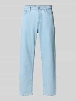 Jack & Jones Straight Fit Jeans aus reiner Baumwolle Modell Alex