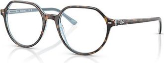 Ray-Ban Thalia Transitions Sonnenbrillen Havana Auf Hellblau Fassung Klar Glas 53-18