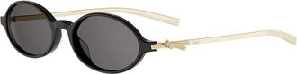 Dior Lunettes de soleil Bow R2I - Femme - Accessoires - Noir - Taille: 53 MM