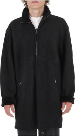 Giorgio Brato Veste en Velours Shearling - Homme - Vestes - Noir - Taille: M