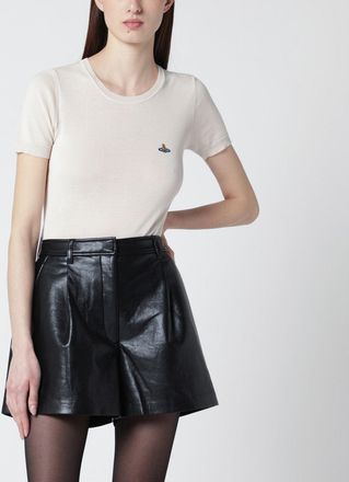 Vivienne Westwood Bea cremefarbenes Baumwolltop