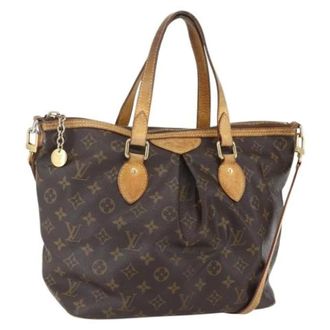 Louis Vuitton Sac &agrave; main en toile Pre-owned - Femme - Pre-owned - Brun - Taille: ONE Size