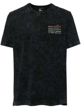 Moncler t-shirt à logo imprimé - Gris