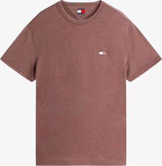 Tommy Hilfiger T-shirt col rond manches courtes logo brod&eacute;