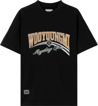 Wooyoungmi t-shirt à logo - Noir