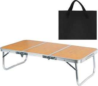 Generico Campingtisch - Klapptisch | Picknicktisch | Stabile Konfiguration f&uuml;r Reisen und Hinterhofaktivit&auml;ten f&uuml;r eine Reise zum Barttransport