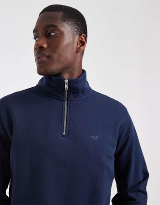 Levi's Original - Sweat &agrave; col zipp&eacute; - Bleu marine