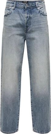 Only & Sons Onsfade Loose Jeans - - Jeans - Herren - Blau - W33 L32