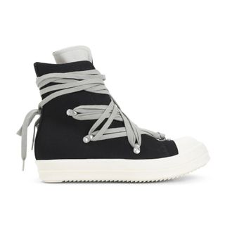 Rick Owens Homme, Chaussures, Noir, Taille: 43 1/2 EU Megalace Baskets