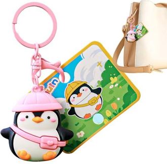 Generic ycezw Porte-cl&eacute;s pour femmes, porte-cl&eacute;s sac &agrave; dos adorable - cadeaux pour homme, anniversaire, &eacute;cole, bureau, voyage, maison, famille, amis, rose, Fa