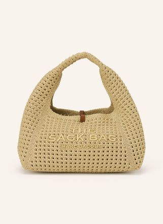 Marc Jacobs Handtasche The Crochet Mini Sack Bag Mit Pouch beige
