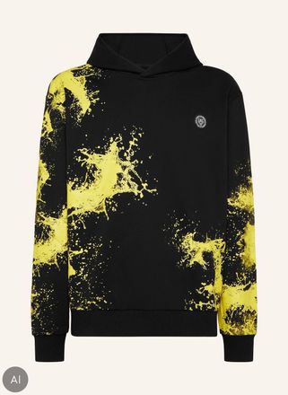 Plein Sport Plein Sport Kapuzen-Sweatshirt Splash schwarz