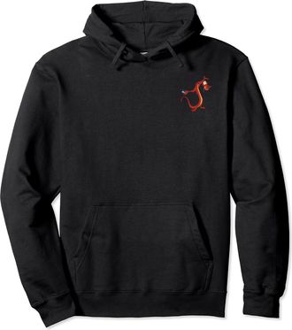 Disney Mulan Mushu Dragon And Cri-Kee Cricket Pullover Hoodie