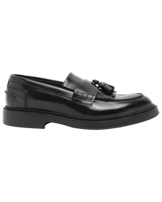 Doucal's Loafer aus poliertem Nappaleder mit Quasten in