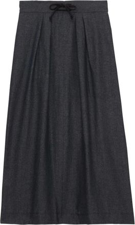Ines De La Fressange Femme, Jupes, Bleu, Taille: 40 FR Maud Pleated Skirt