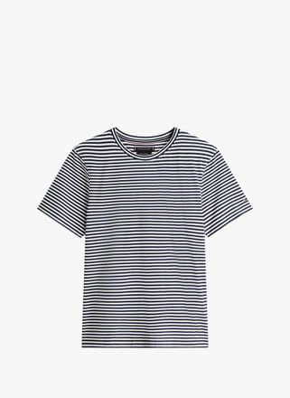 Tommy Hilfiger T-shirt droit ray&eacute; en coton