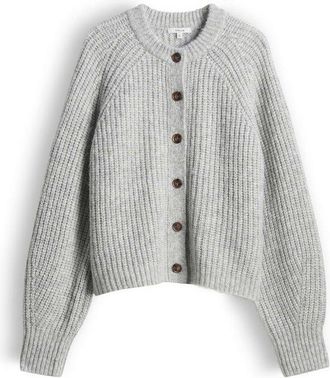 OPUS Cardigan Cardigan mit feiner M&eacute;lange Optik Regular Fit