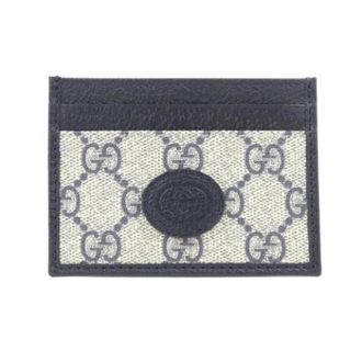 Gucci Porte-cartes Pre-owned - Femme - Pre-owned - Gris - Taille: ONE Size