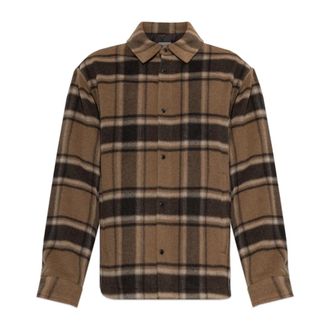 Moncler Wollhemdjacke - - Jackets - Herren - Braun - M