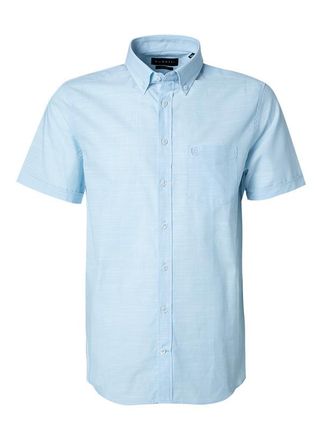 Bugatti Herren Kurzarmhemd blau