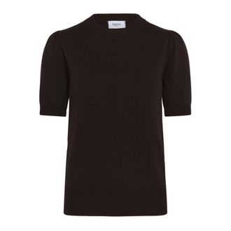 Saint Tropez Femme, Pulls, Brun, Taille: 46 FR Tricot Ras du Cou