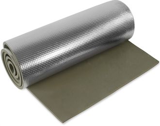 Normani 1, 2, 3 oder 5 Ultraleichte Isomatten mit Aluminiumbeschichtung/Alu-Thermomatte Isomatte Farbe Oliv/1St&uuml;ck