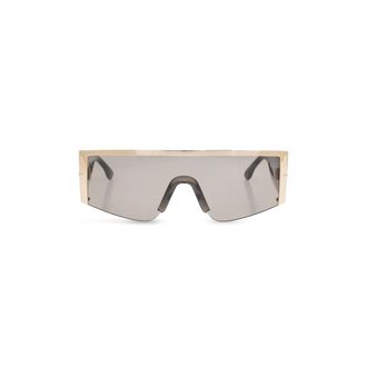 Victoria Beckham Lunettes de soleil Shield - Femme - Accessoires - Jaune - Taille: ONE Size