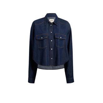 Khaite The Jinn Denim Shirt - - Blouses & Shirts - Damen - Blau - M
