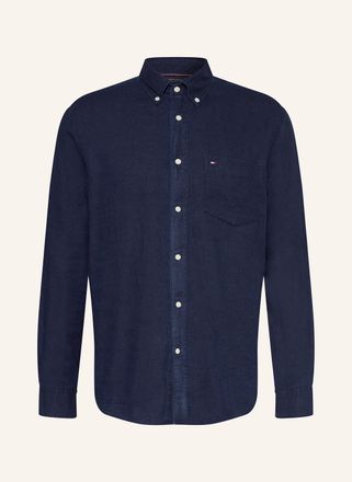 Tommy Hilfiger Flanellhemd Regular Fit blau