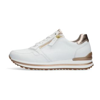 Gabor Wei&szlig;e Niedrige Sneaker Comfort Kollektion - - Shoes - Damen - Wei&szlig; - 37 1/2 EU