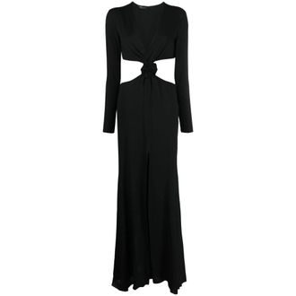 Blumarine Schwarzes Kleid - - Dresses - Damen - Schwarzk - XS