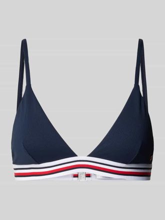 Tommy Hilfiger Bikini-Oberteil mit verstellbaren Spaghettitr&auml;gern