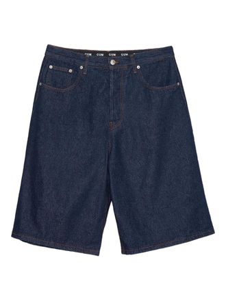 Edward Cuming short en jean - Bleu