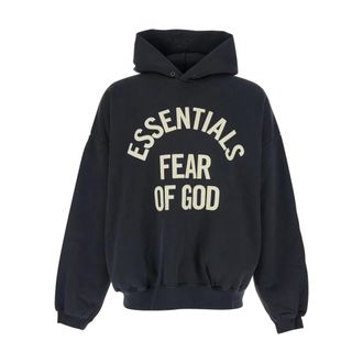 Fear of God Homme, Sweatshirts et sweats &agrave; capuche, Noir, Taille: XS Campus 90s Sweat &agrave; capuche