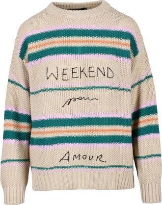 Max Mara Femme, Pulls, Multicolore, Taille: 38 FR Maglia in Tricoat